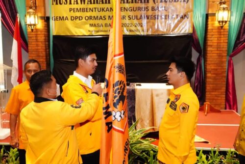 Imran Eka Saputra Terpilih Menjadi Ketua Gema DPD Ormas MKGR Sulsel ...