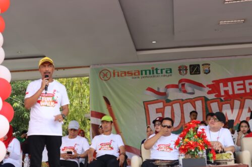 Semarak HUT RI ke-77, BPR Hasamitra Gelar Heroic Fun Walk | Media Sinergi